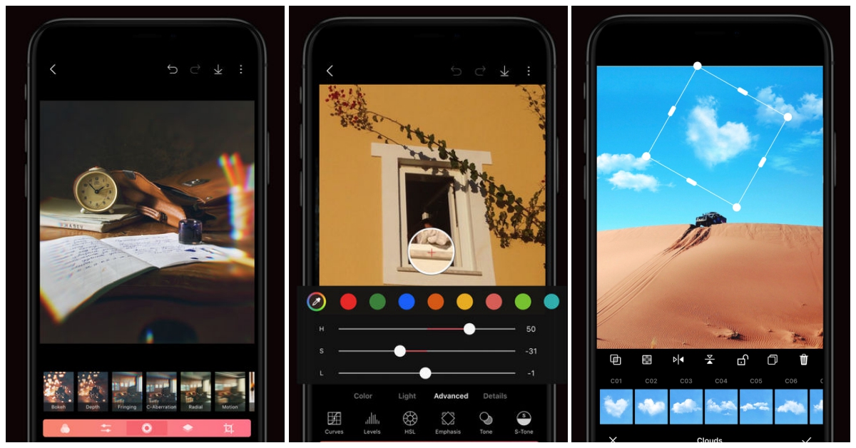 07/13限時免費App特輯：在藍空上加入愛心雲朵吧！照片後製App《Fine》限免中 | 限免、免費、特價、iPhone、App | 手機 ...