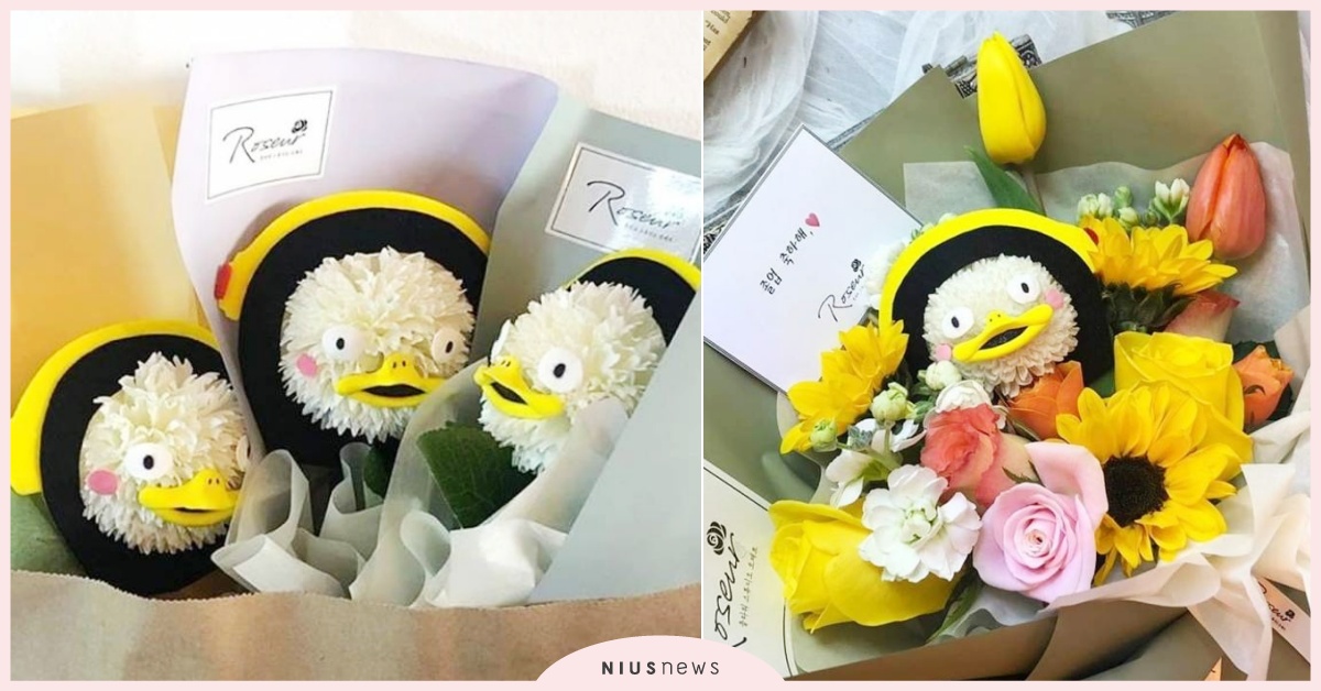 企鵝練習生紅翻天！韓國居然開始流行送「PENGSOO花束」，網友嚇歪：「怕爆」 | PENGSOO、PENGSOO周邊、PENGSOO花、韓國 ...