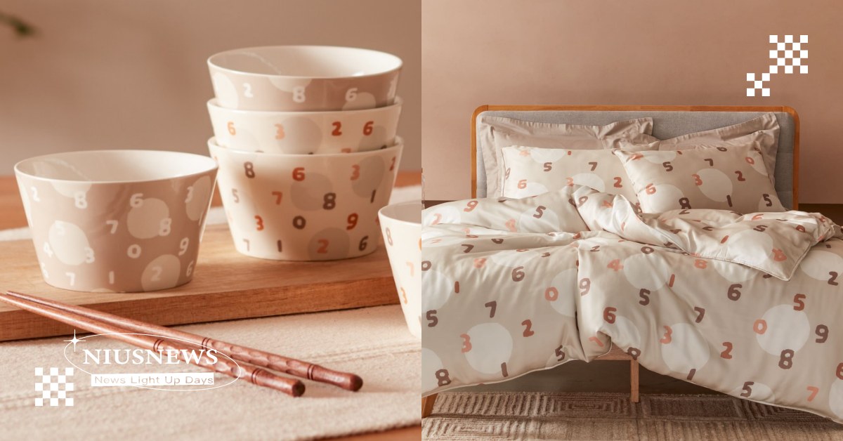 HOLA聯名SOU・SOU秋日質感新品！十數和圓點陶瓷碗必收、奶油棕床包太療癒 | HOLA、SOU・SOU、陶瓷碗、玻璃水瓶、床包 | 品牌新聞 | 妞新聞 niusnews