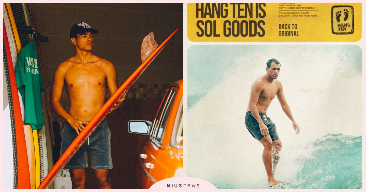 衝浪復古仿舊風 HANG TEN x SOL GOOD推聯名單品 | HANG TEN、SOL GOOD、HANG TEN聯名、衝浪復古 | 品牌新聞 | 妞新聞 niusnews