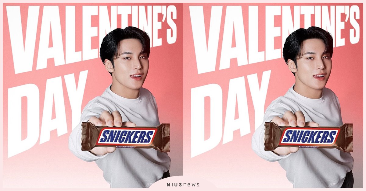 SNICKERS® 品牌代言人 SEVENTEEN MINGYU 獻上白色情人節甜蜜浪漫驚喜 4/4 前上網登錄發票享品牌獨家 MINGYU ...